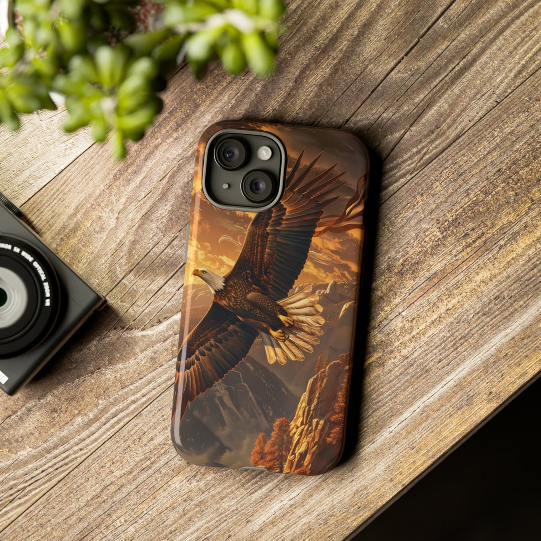 American Bald Eagle Tough Phone Case Patriotic Freedom Symbol Military ...