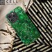 Green Glass Mosaic Tile Tough Phone Case Stone Tile Grid Art Texture ...