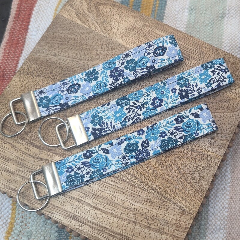 Fabric Keychains - Etsy
