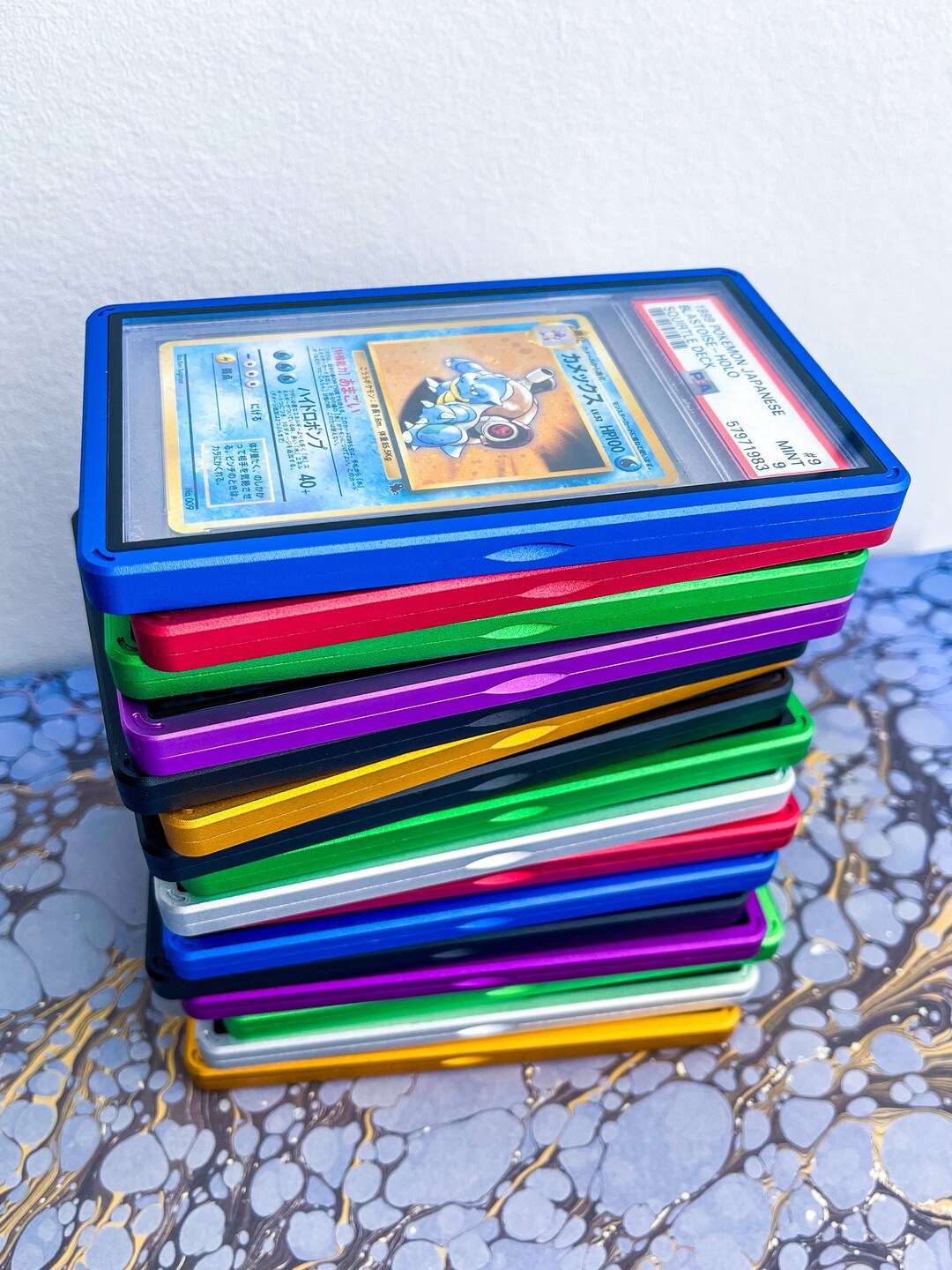 Magnetic Aluminum PSA Graded Slab Cases - UV Protection, Crack ...