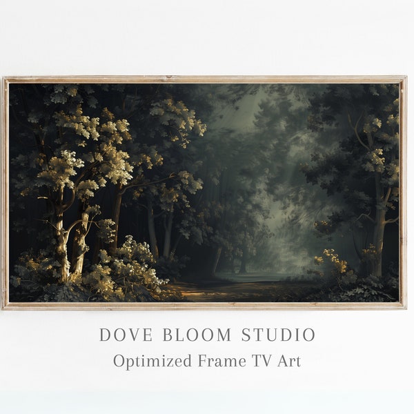 Cherry Blossom FRAME TV Art Digital Download, Floral Sakura Oil ...
