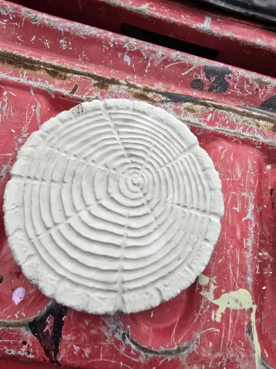 Handmade Cement Tree Stump Walking Stone - Etsy