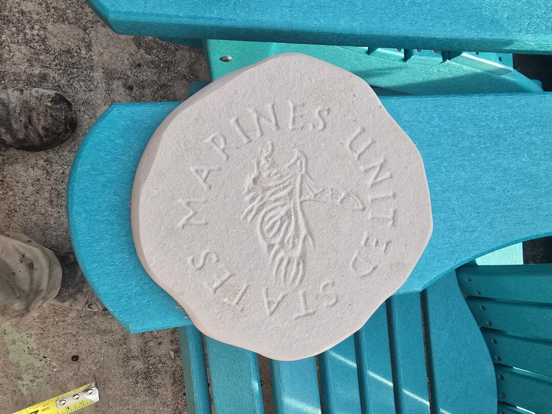 USMC Cement Stone - Etsy