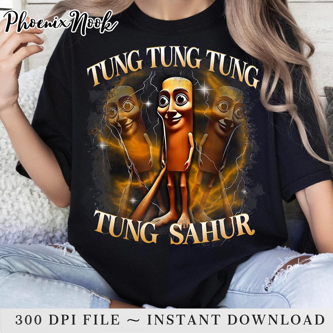 Tung Tung Tung Sahur Italienisches Brainrot Meme PNG, Dank Memes Png ...