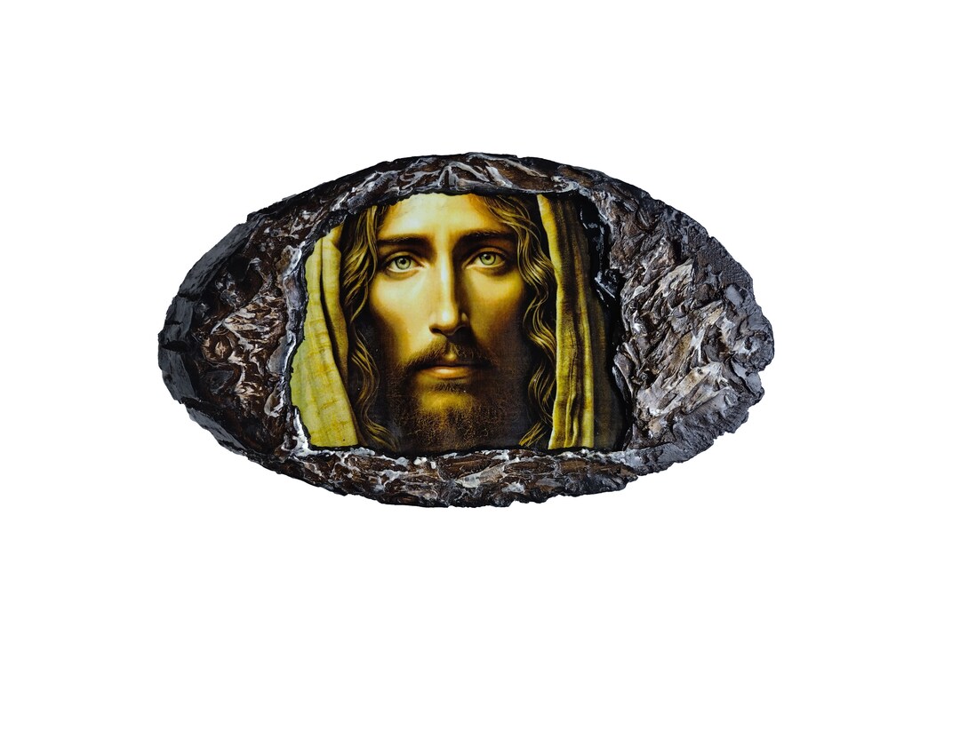 Jesus Christ Icon, Handmade Icon, Religious Icon, Wall Decor, Religious ...