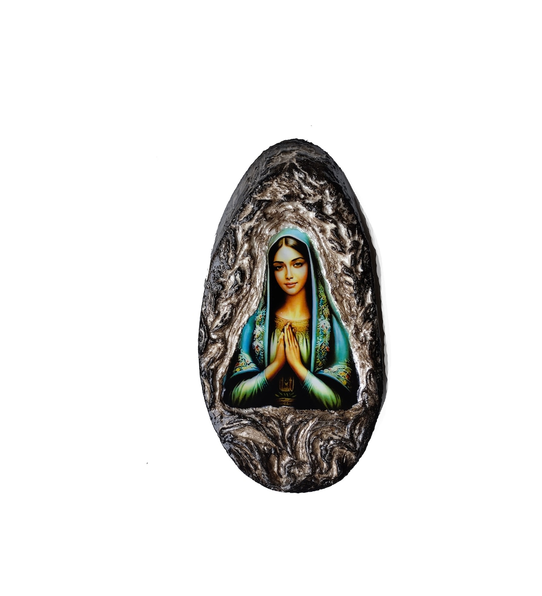 La Virgen De Fatima, Handmade Icons - Etsy