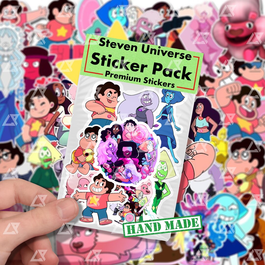 Steven Universe 50 Sticker Pack Laptop Sticker Pack Cartoon Sticker ...