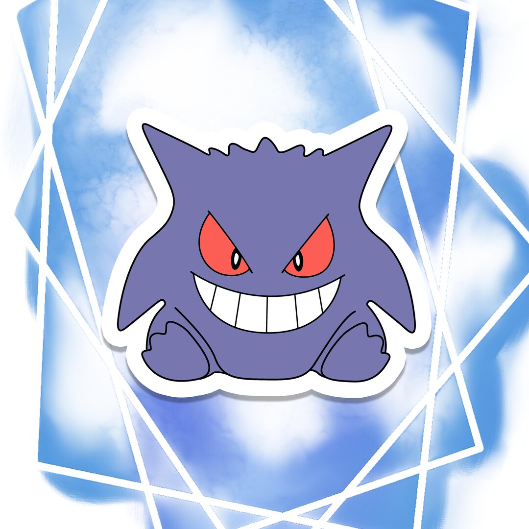 Gengar Png Files for Sublimation Funny Png Clipart Png Sublimation ...