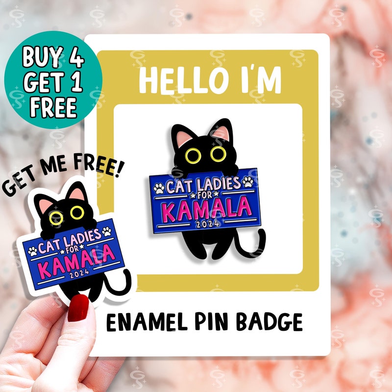 Kamala Harris Pin - Etsy