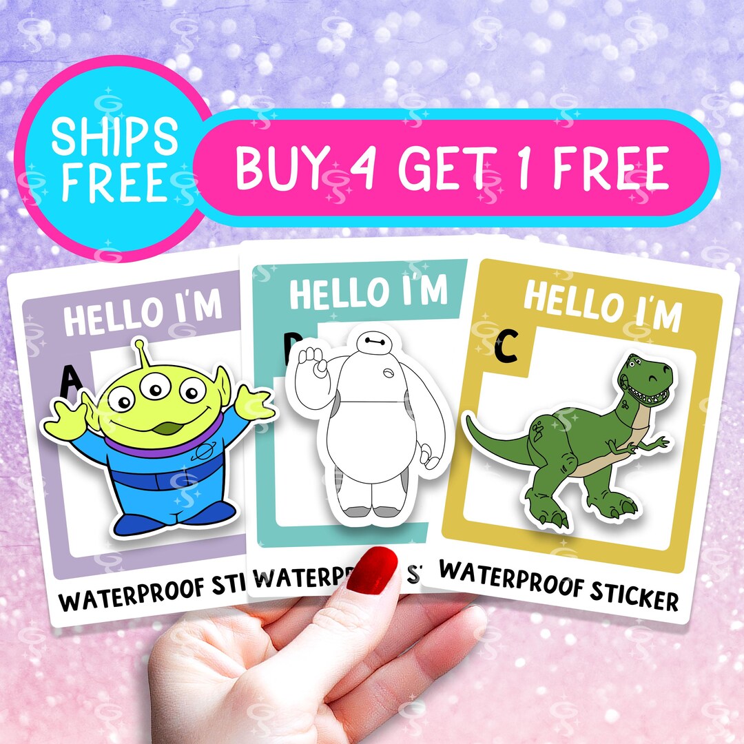 Toy Story Alien Sticker, Anime Laptop Sticker, Funny Anime Stickers ...