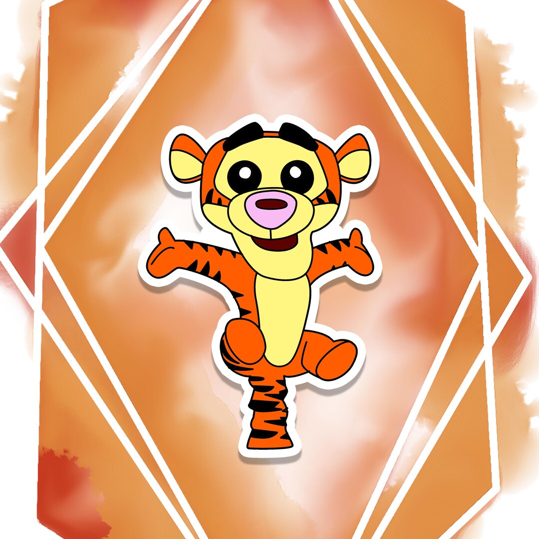 Pooh Tigger Png Files for Sublimation Funny Png Clipart Png Sublimation ...