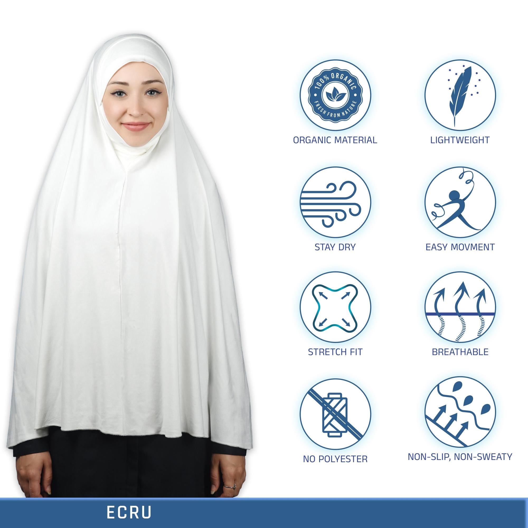 One-piece Hijab With Niqab Veil | Jilbab Burka for Women | Niqab Set ...