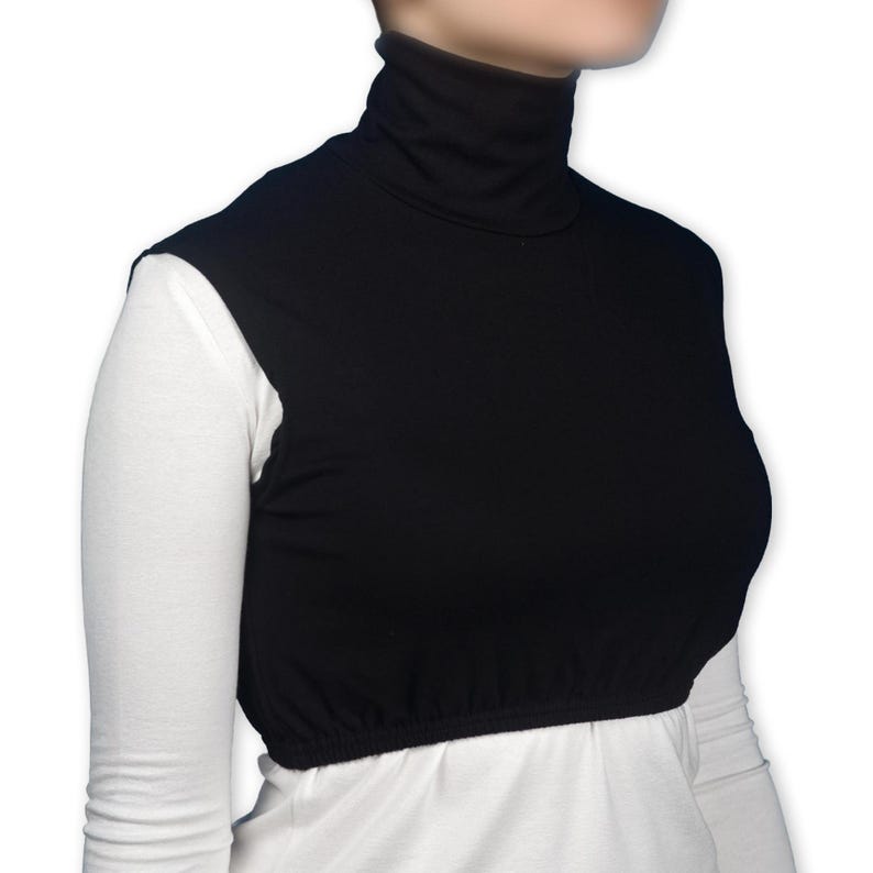 Practical Neck and Chest Cover | Seamless Fake Collar Under Dresses and ...