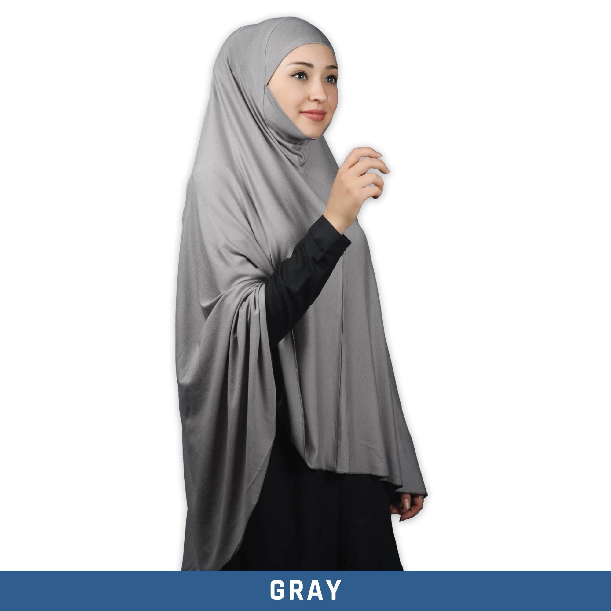 One-piece Hijab With Niqab Veil Jilbab Burka for Women Niqab Set for ...