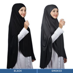 One-piece Hijab With Niqab Veil | Jilbab Burka for Women | Niqab Set ...