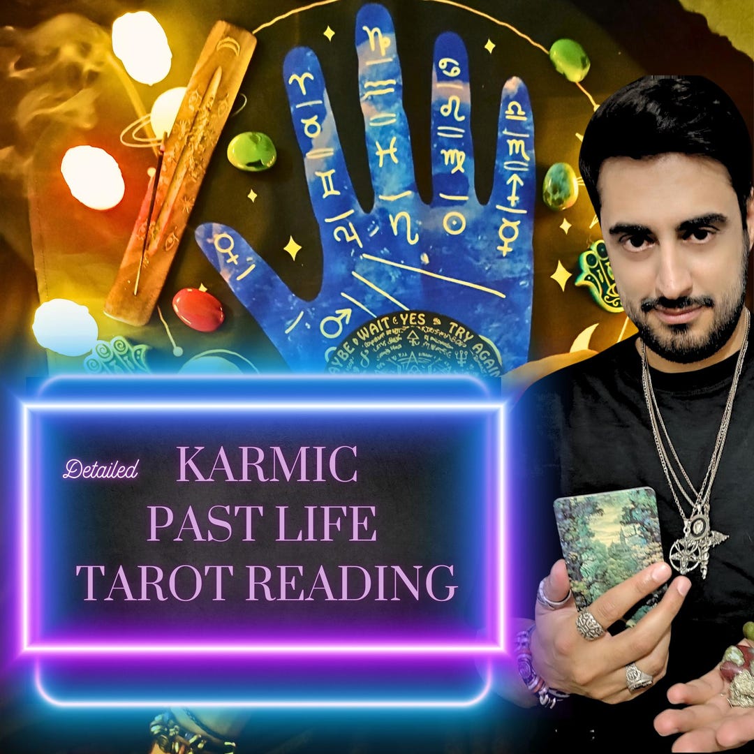 Karmic Past Life Tarot Reading: Love & Career Insights - Etsy