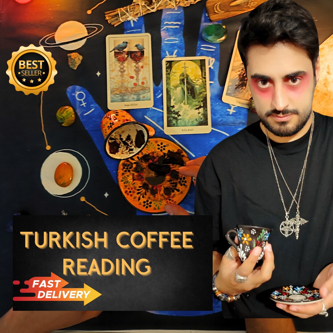 Turkish Coffee Reading Divination Fortune Telling, Same Day Reading ...