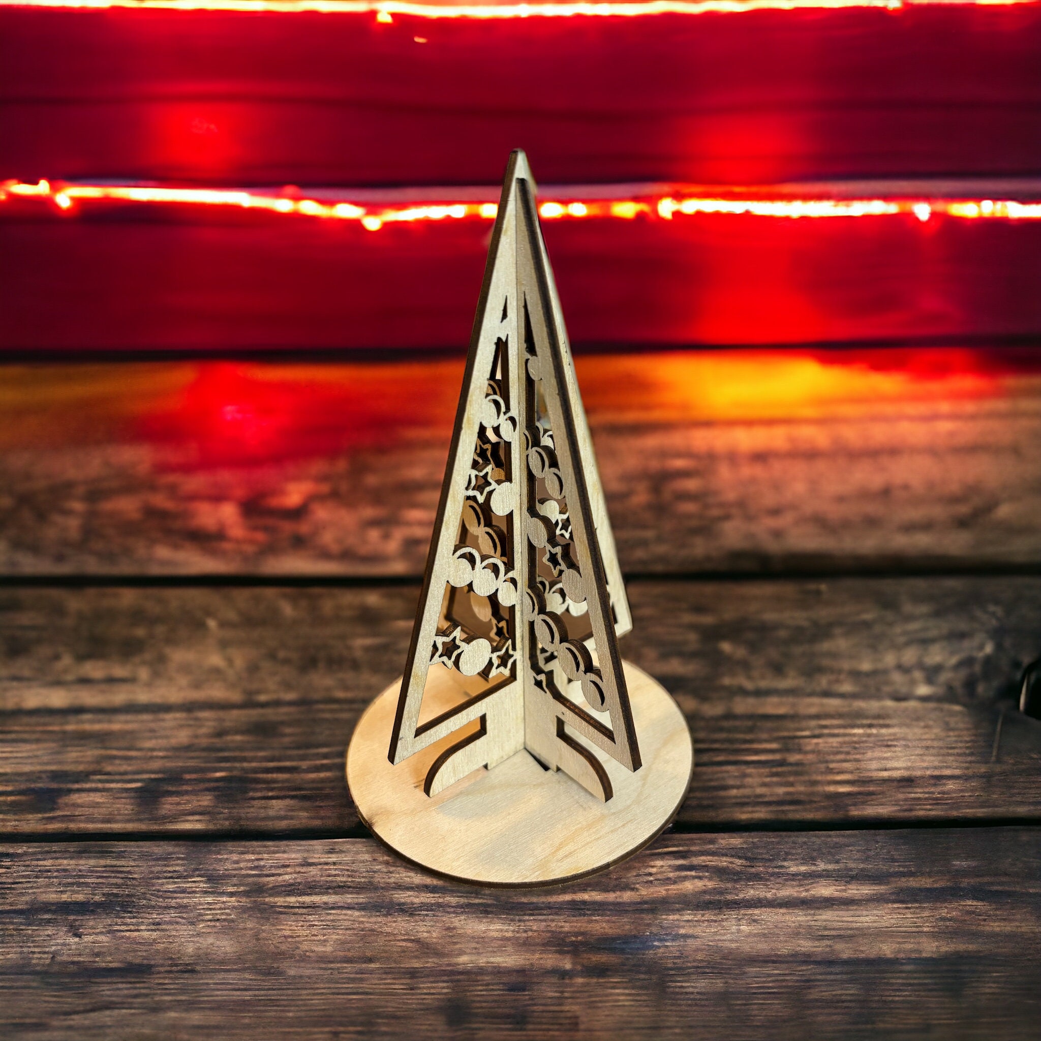 Laser Cut Wood Christmas Trees - Etsy