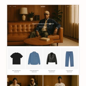 Luxury Streetwear Shopify Theme | High-end Streetwear Template ...