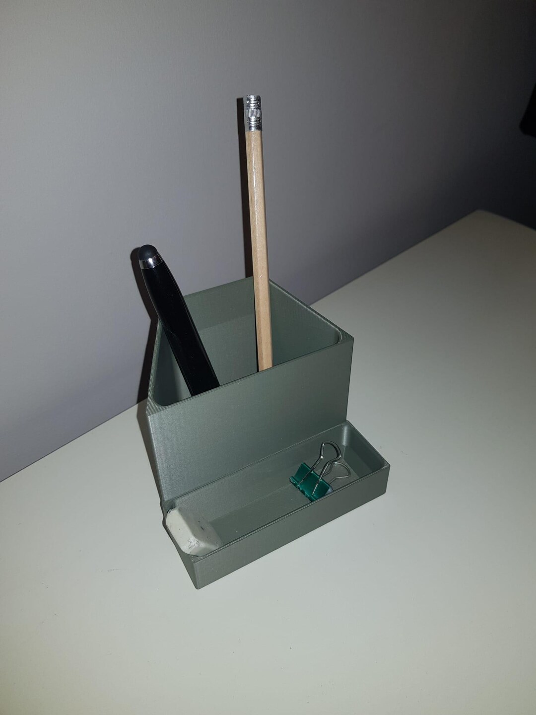 Halfhexv2 Desk Organizer: Minimalist Office Storage With Tray for a ...
