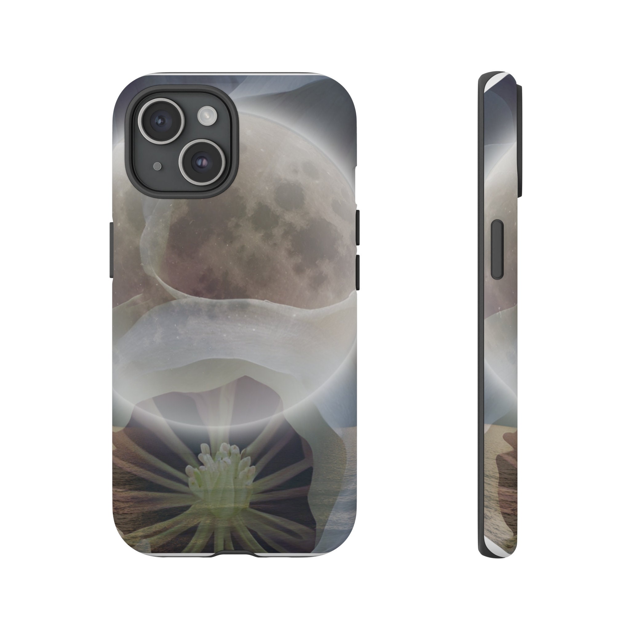 Moon Flower Tough Cases - Etsy