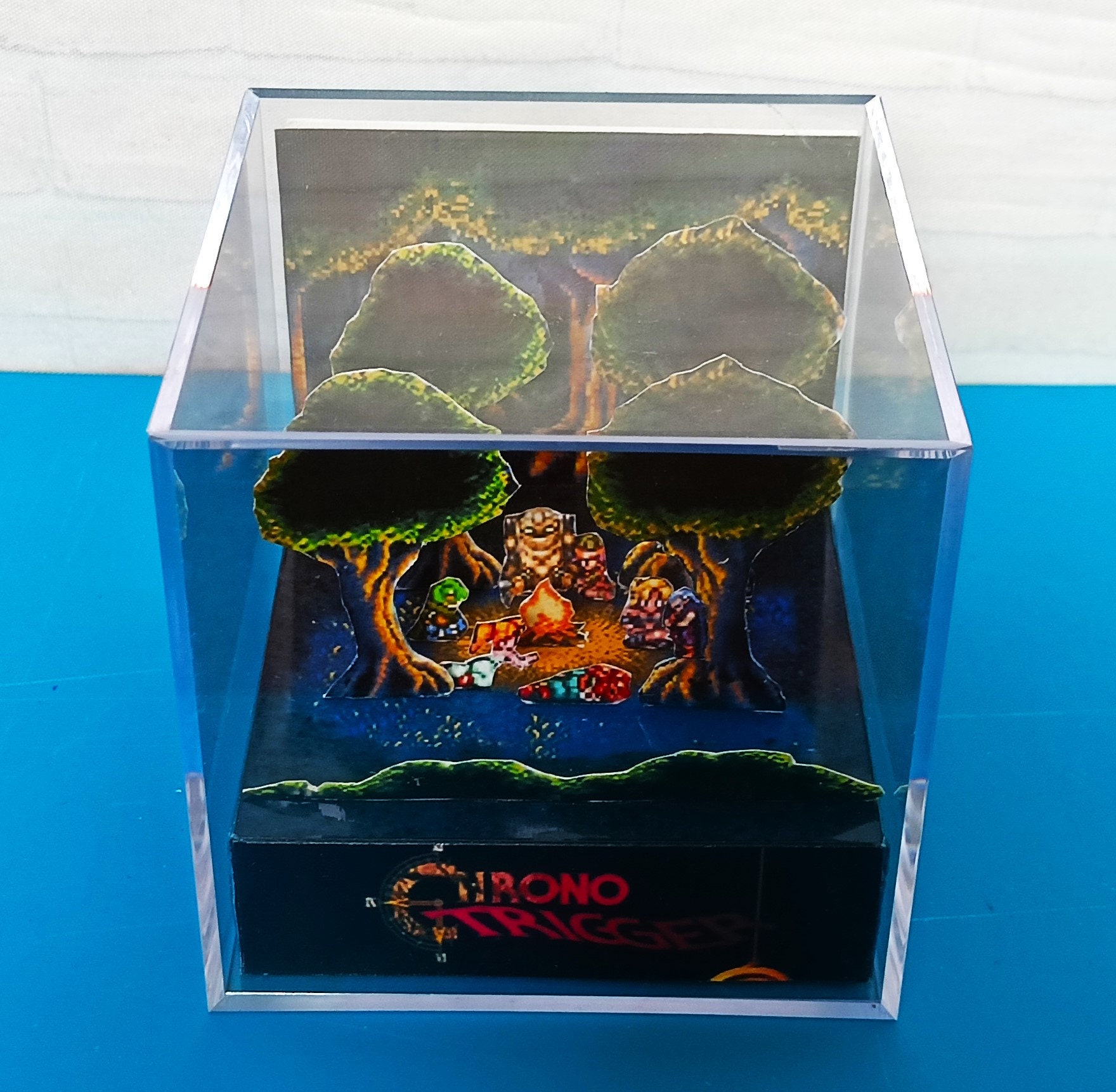 Chrono Trigger SNES- Diorama Cube Template, Retro Games - Etsy
