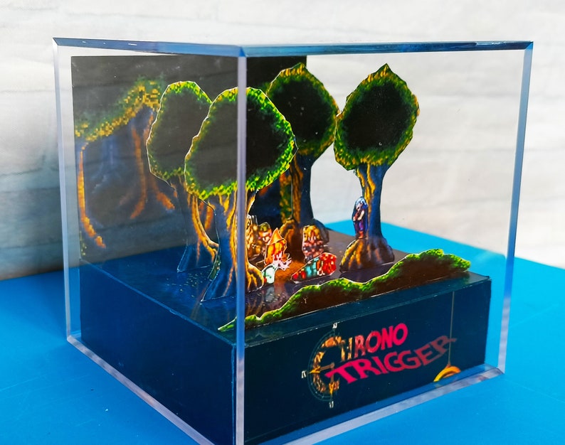Chrono Trigger SNES- Diorama Cube Template, Retro Games - Etsy