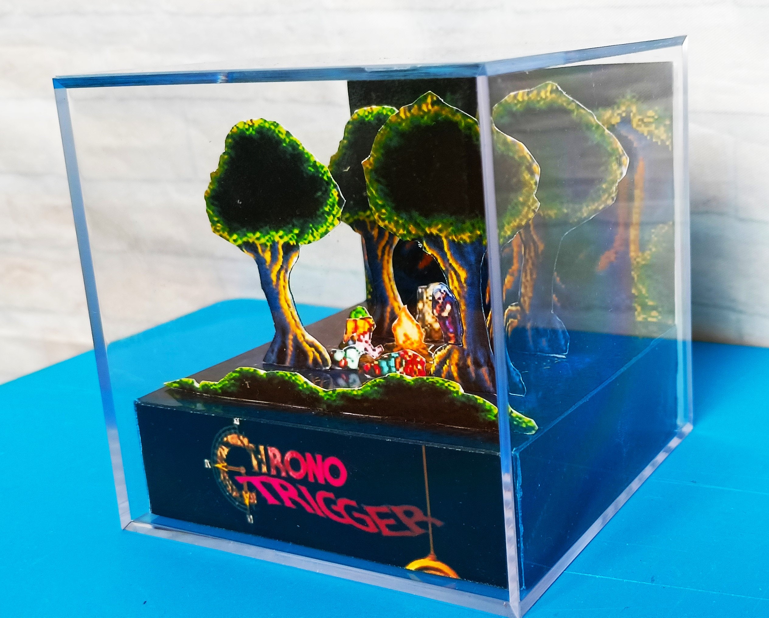 Chrono Trigger SNES- Diorama Cube Template, Retro Games - Etsy