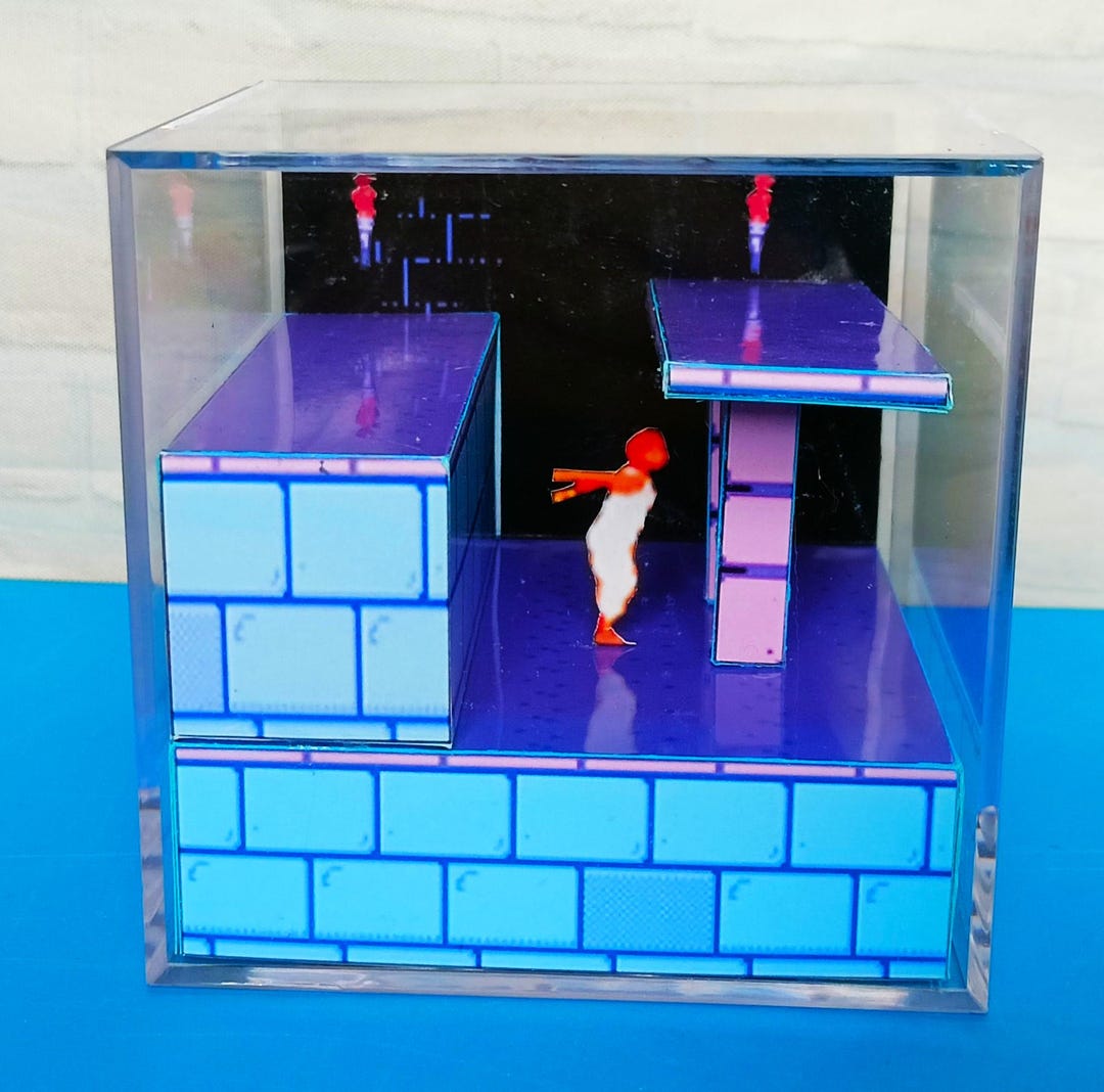Prince of Persia NES- Diorama Cube Template, Retro Games - Etsy