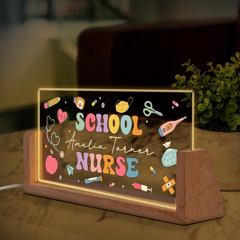 School Nurse Sign - Etsy