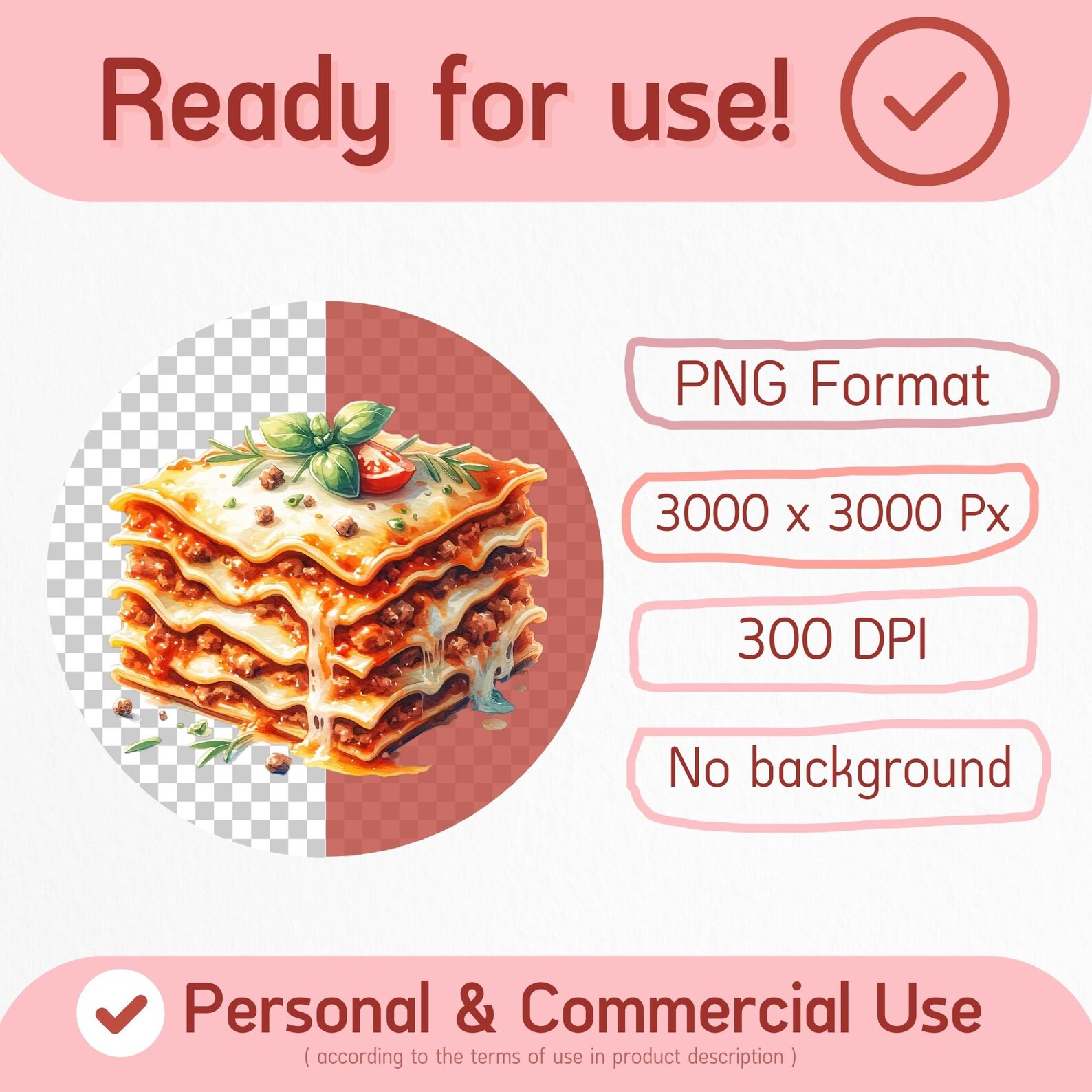 Delicious Food Clipart, Watercolor Food Clipart Set- Perfect for Menu ...