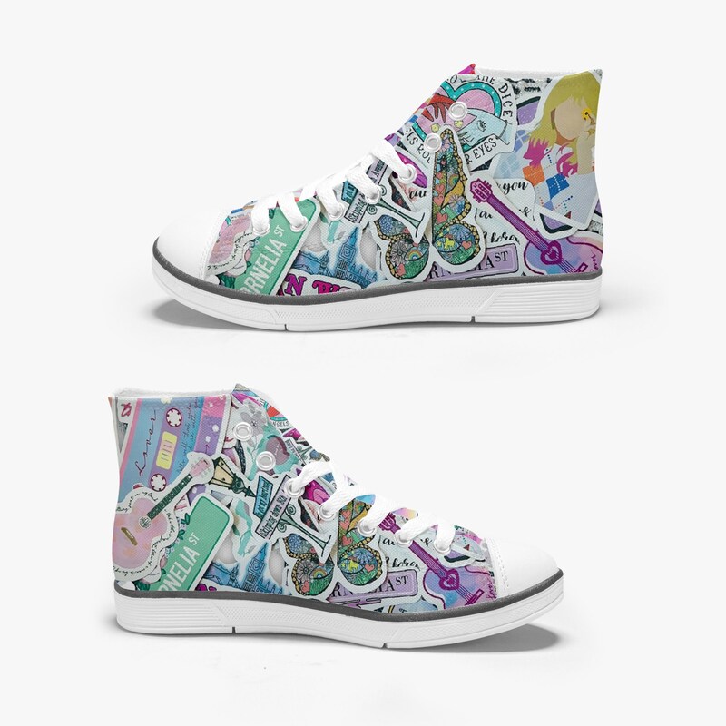 High Top Converse - Etsy