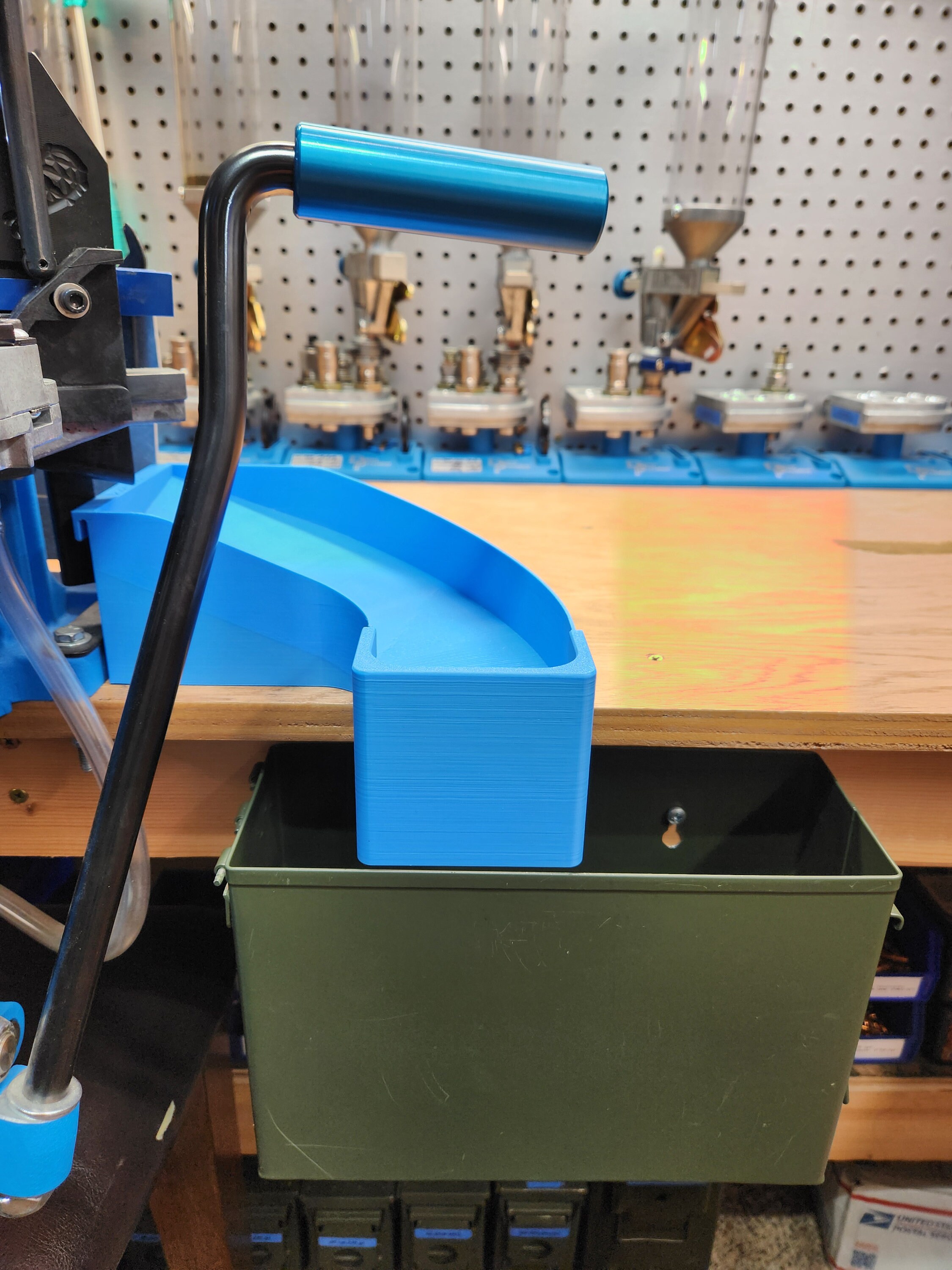 The Blue Chute for the Dillon Precision Reloading Machine - XL650 Table ...