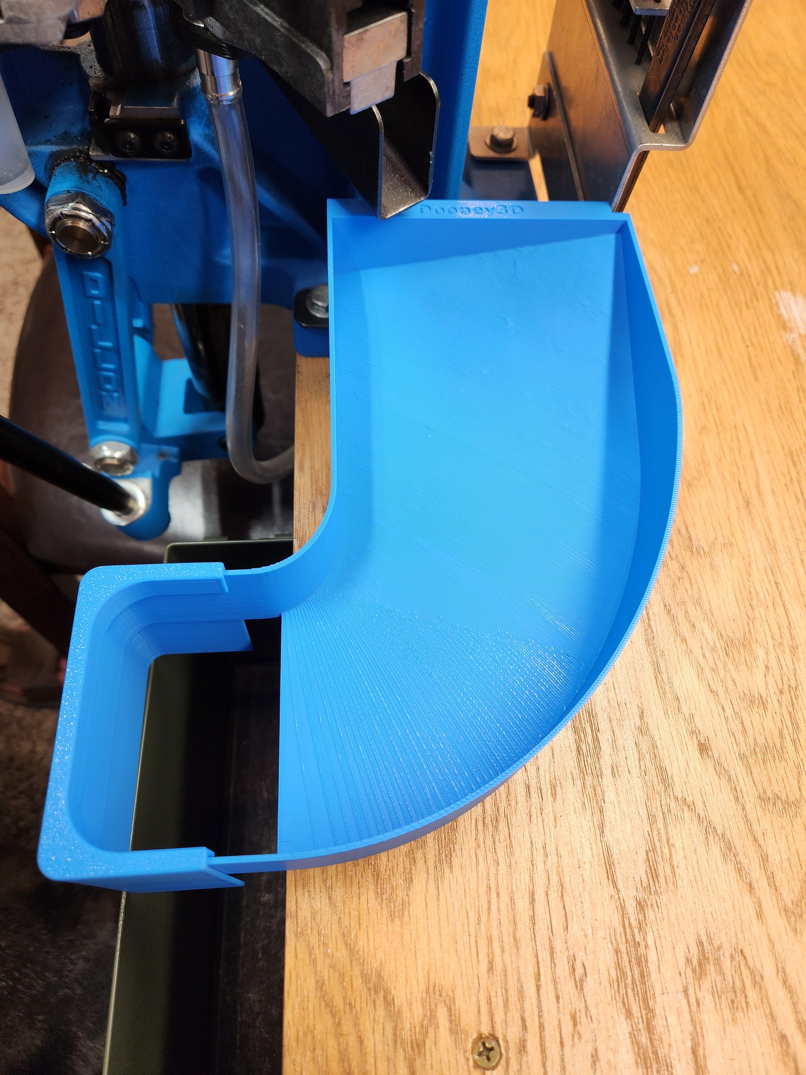 The Blue Chute for the Dillon Precision Reloading Machine - XL650 Table ...