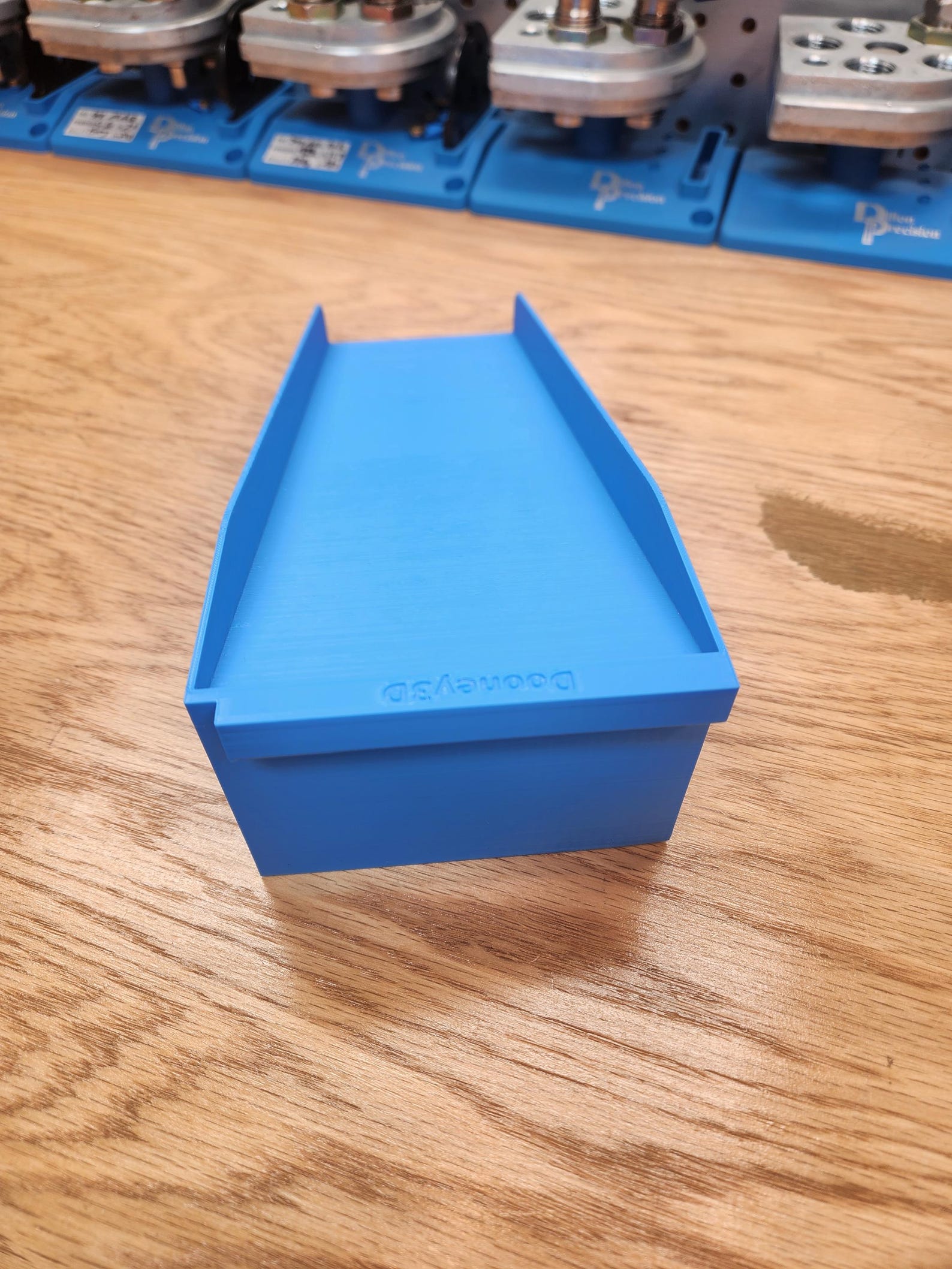 The Blue Chute for the Dillon Precision Reloading Machine - Multi Use Long 9-3/4" Chute Length ...