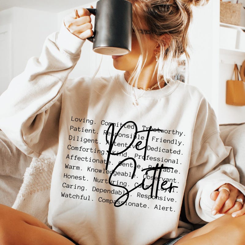 Pet Sitter Svg Shirt - Etsy