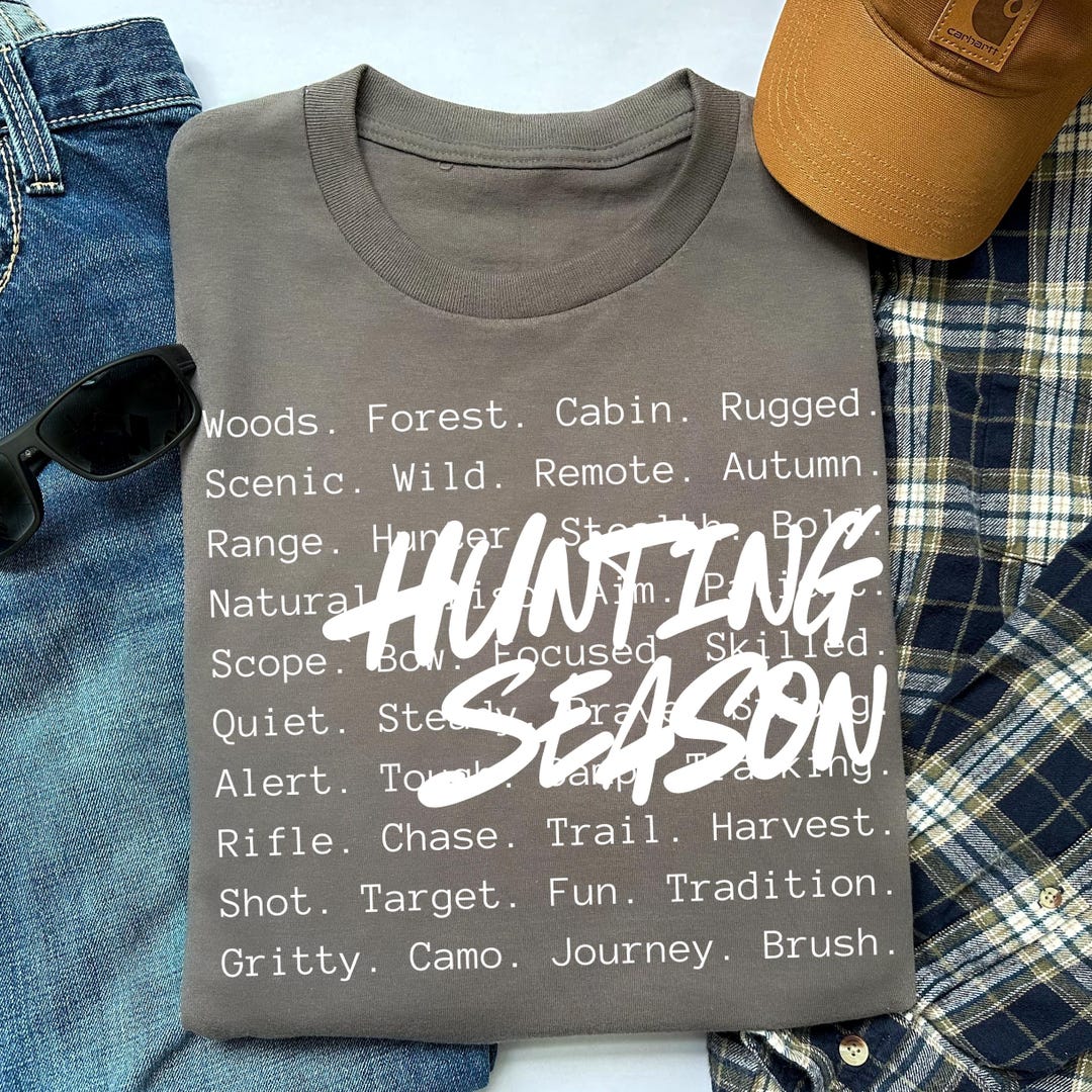 Hunting Season Words Png, Hunter Sublimation, Hello Hunting Season Png ...