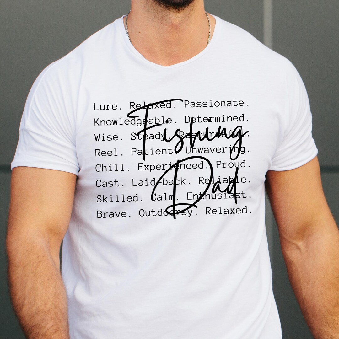 Fishing Dad Words Png Svg, Dad Png Svg, Dad Tshirt Designs, Dad ...