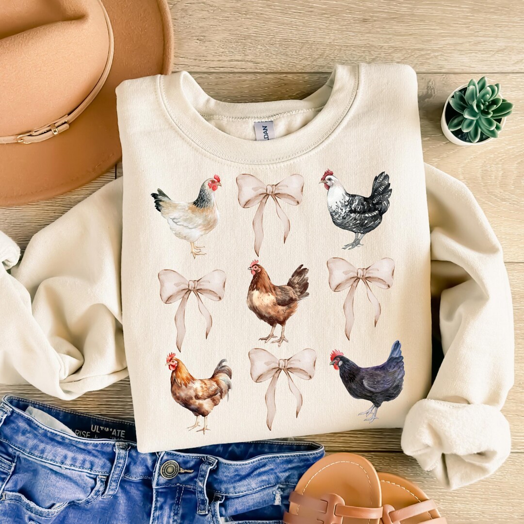 Chicken Coquette Bow Png, Farmer Sublimation, Chicken Appreciation ...