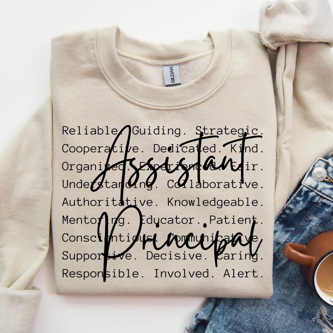 Assistant Principal Words Png Svg, Sublimation, Gift for Assistant ...