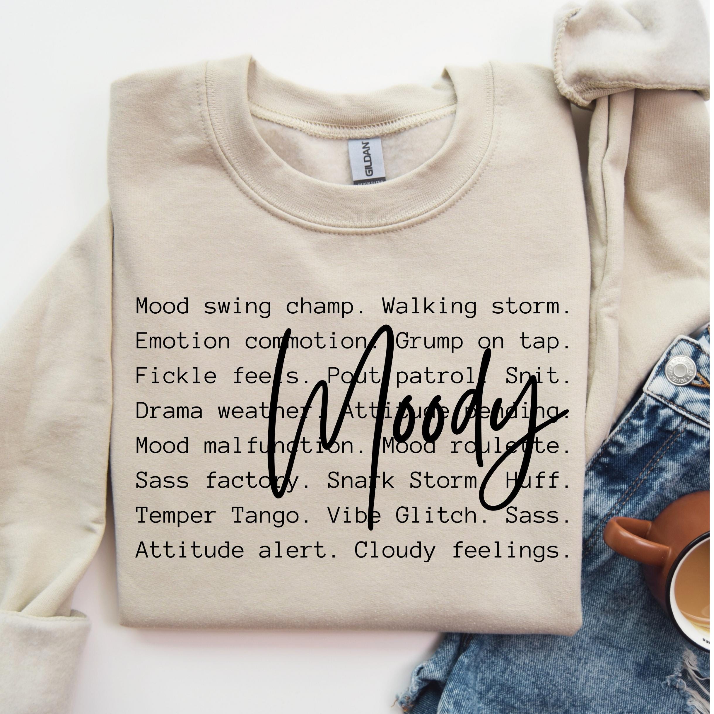 Moody Words Png Svg, Girl Shirt Png Svg, Introvert Png Svg, Not Today ...
