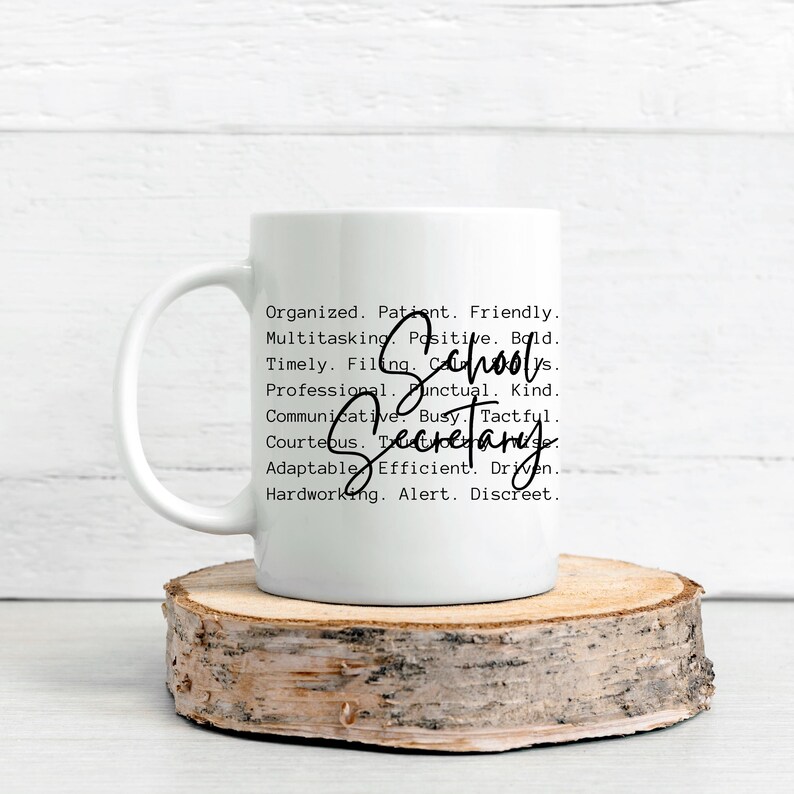School Secretary Words Png Svg, Gift Idea, Sublimation, School Admin ...