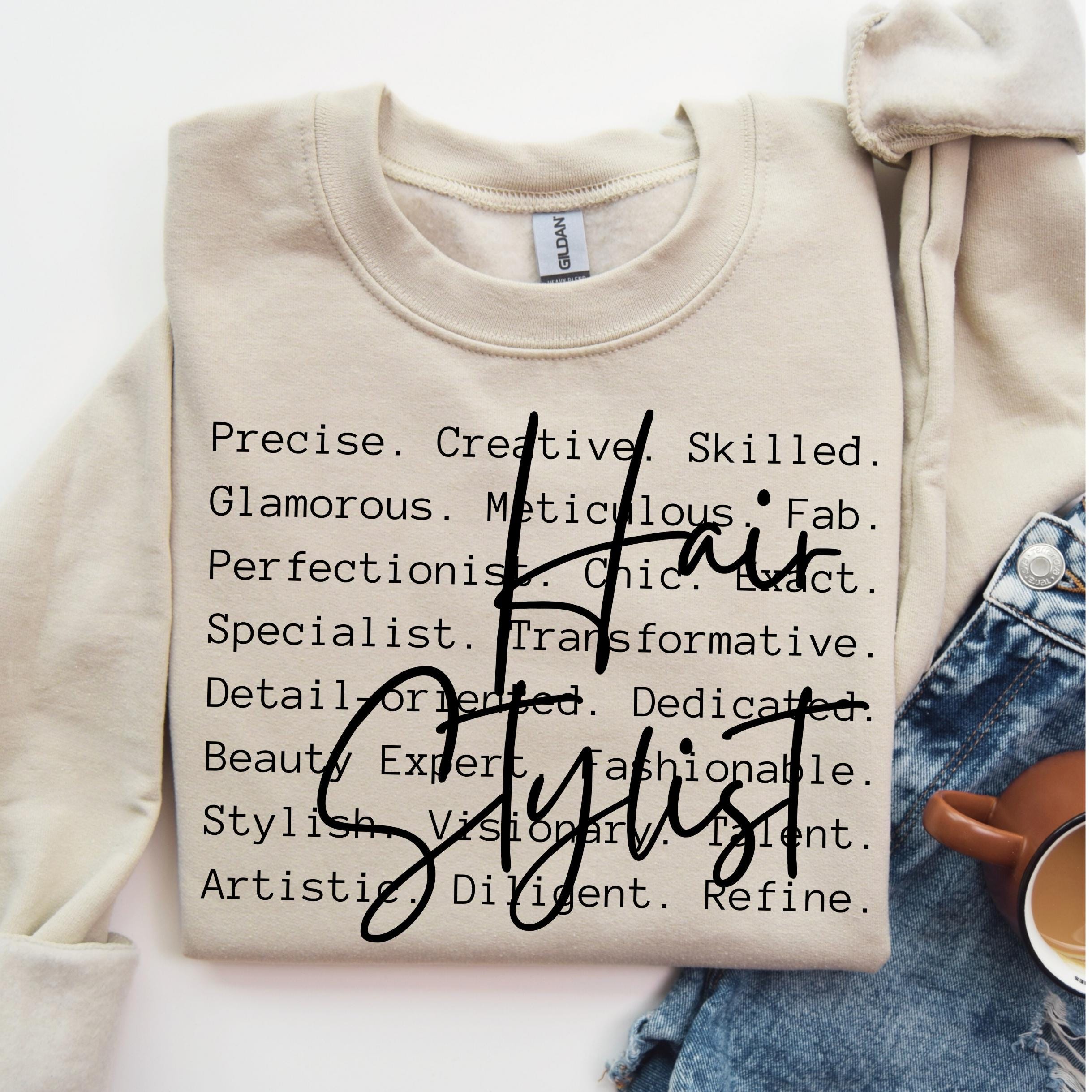 Hair Stylist Words Png Svg, Hair Stylist Png Svg, Hair Stylist Designs ...