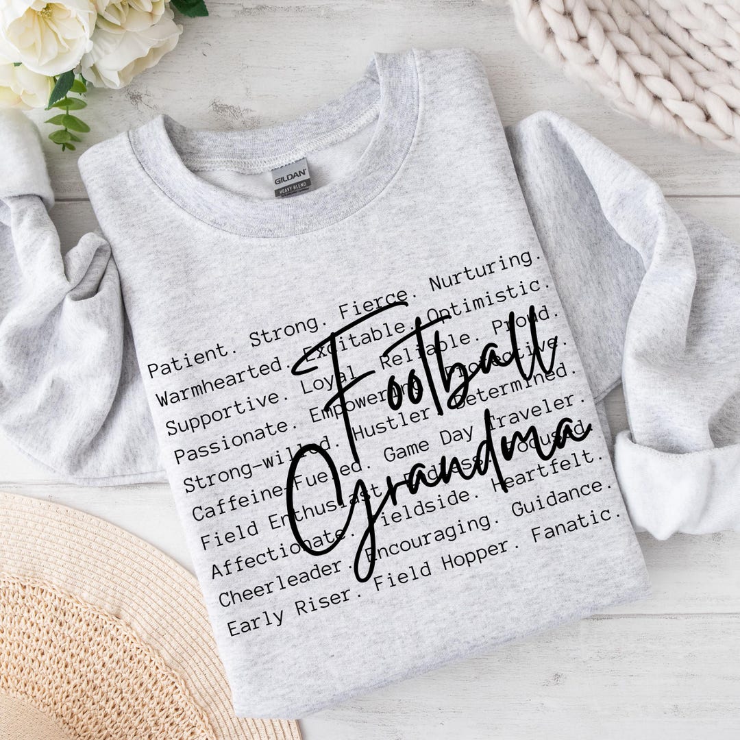 Football Grandma Words Png Svg, Game Day Vibes Png Svg, Gift for ...