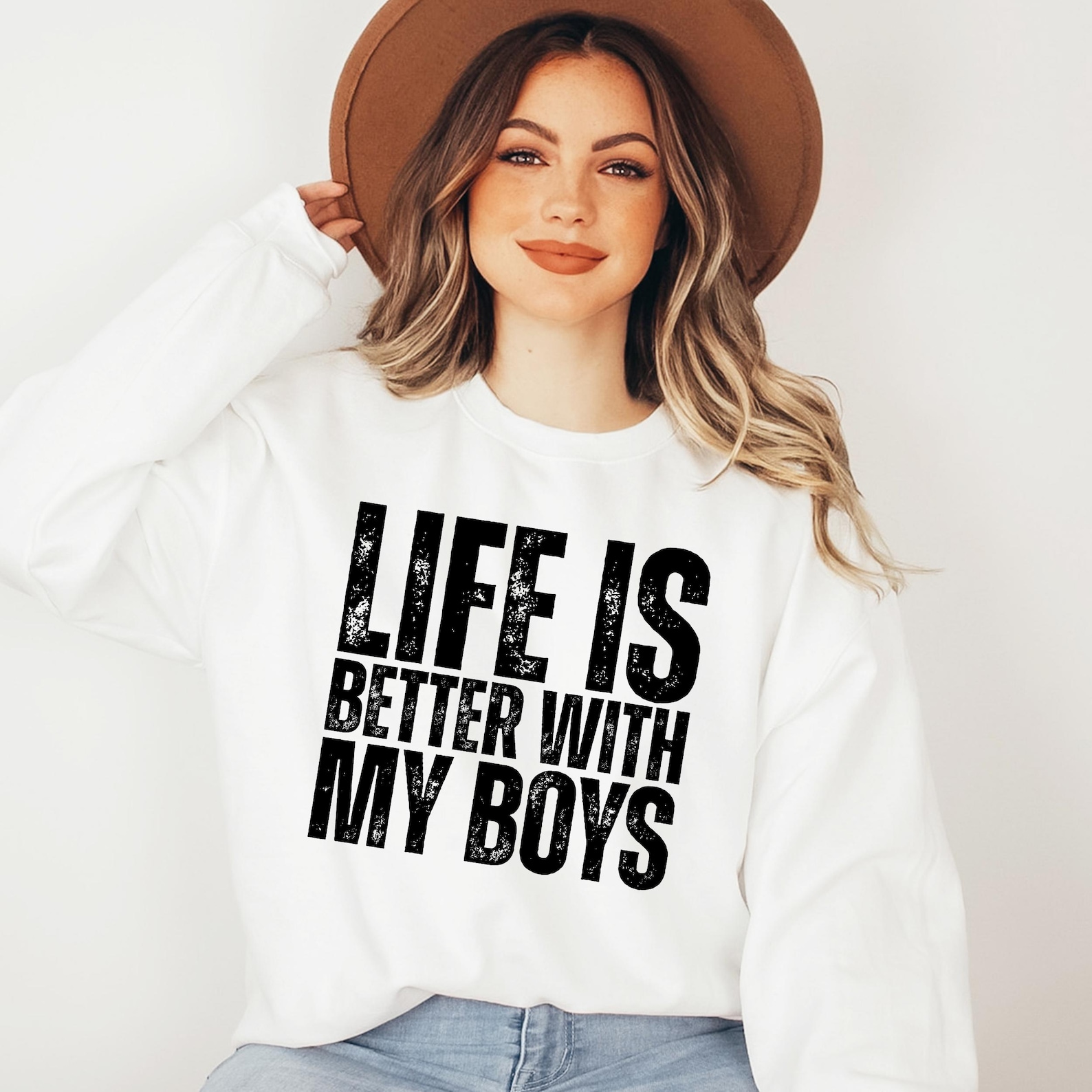 Life is Better With My Boys Png, Mother to Boys Sublimation, Love My ...