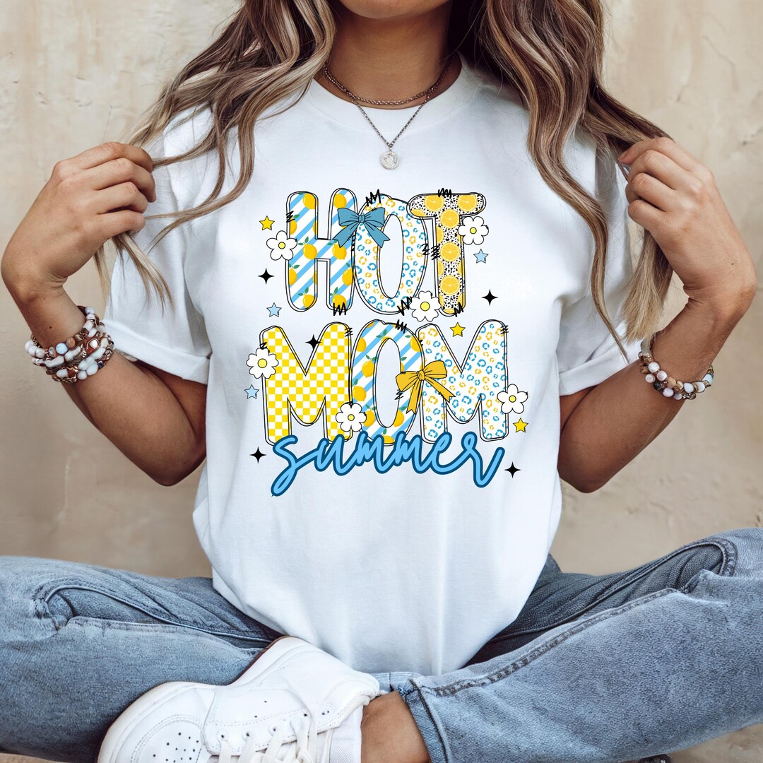 Hot Mom Summer Png, Lemon Mom Designs Png, Coquette Bow Png, Mother's ...