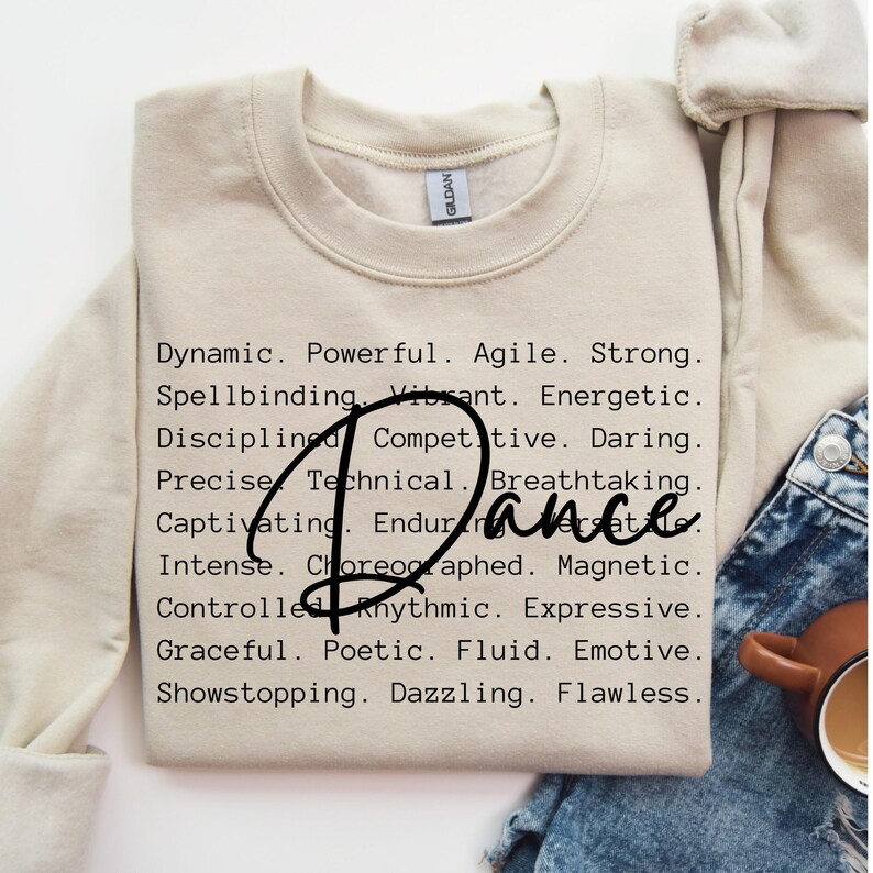 Dance Words Png Svg, Dancer Png Svg, Dance Tshirt Design, Dance ...