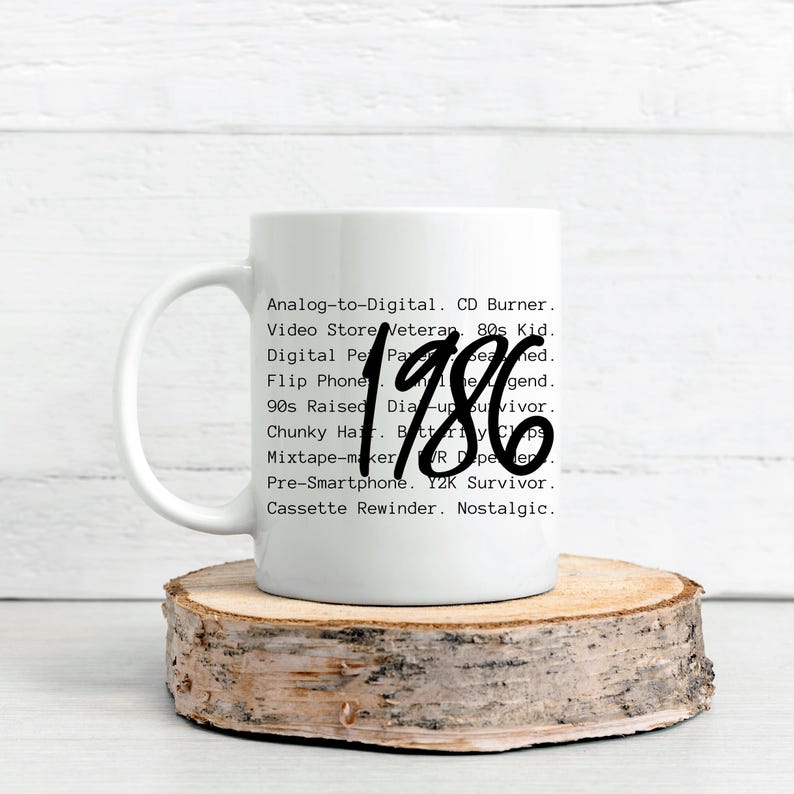 1986 Words Png, 40th Birthday Png, 40 Years of Being Awesome, Fortieth ...