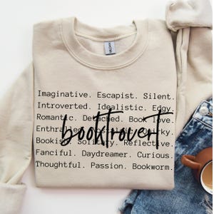 Booktrovert Words Png Svg Funny Book Lover Png Svg, Positive Quotes Png ...
