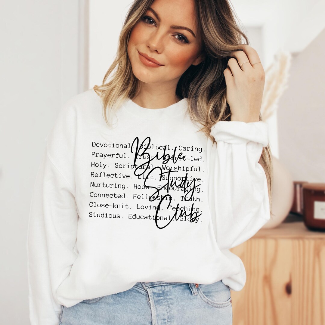 Bible Study Club Words Png Svg, Sublimation, Faith Png Svg, Religious ...